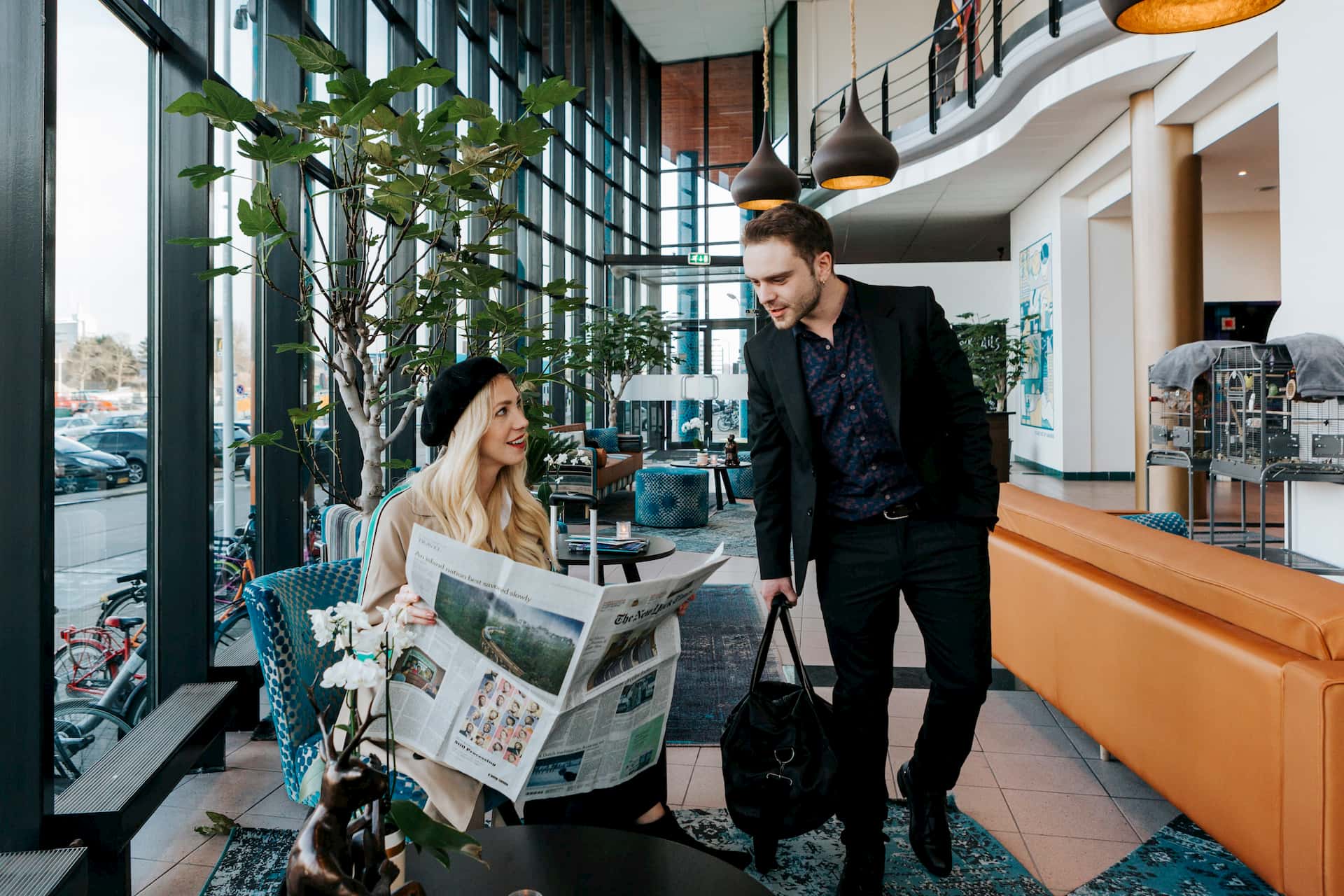 The coziest hotel in the city | The Hague Teleport Hotel